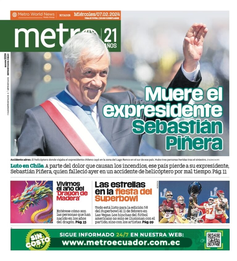 DIARIO METRO ECUADOR | Mucho Mejor Ecuador